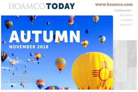 HOAMCO TODAY: Autumn 2018 - Hoamco